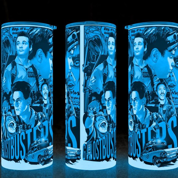 Handmade | Dining | Glow In The Dark 8s Ghostbusters Cup Mug Tumbler ...